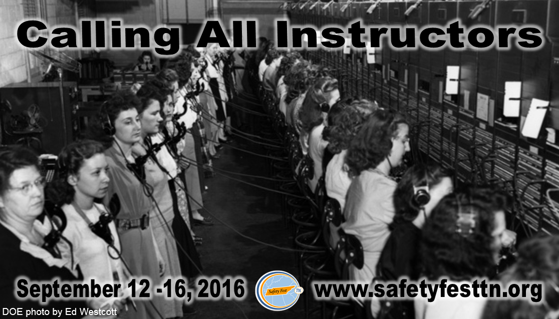 Calling All Instructors - Safety Fest TN