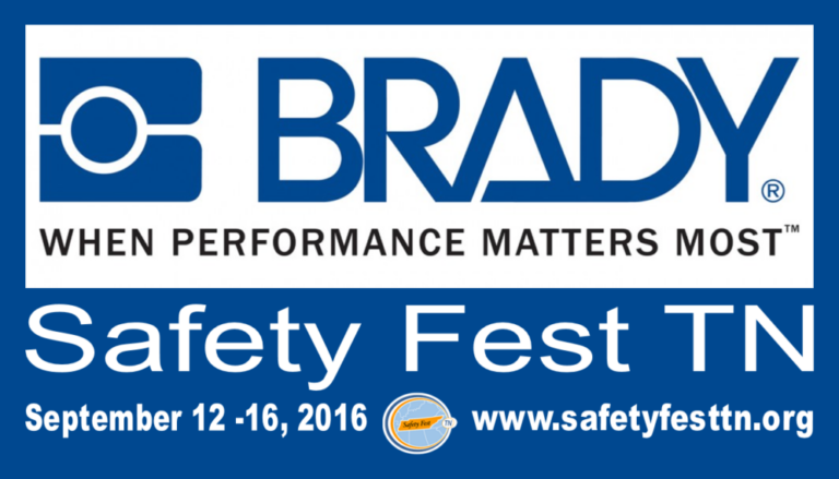 Brady sponsors and will exhibit at Safety Fest TN! – Safety Fest TN